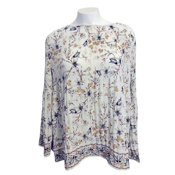 Max Studio | Tops | Max Studio Floral Smocked Blouse | Poshmark